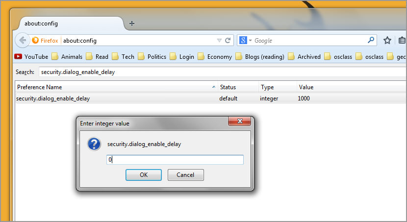9 about:config Hack to Make Mozilla Firefox Faster