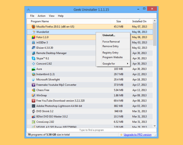 12 Free Microsoft Windows Uninstaller Utilities - Remove All Files And ...
