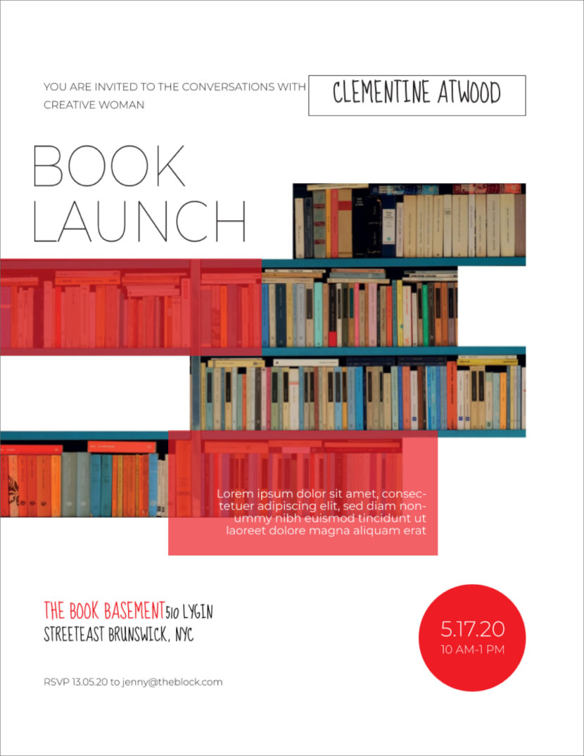 45 Free Poster And Flyer Templates - Clean, Simple, And Minimalist