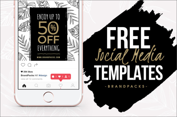 19 Free Instagram Square Templates For Social Media Influencers
