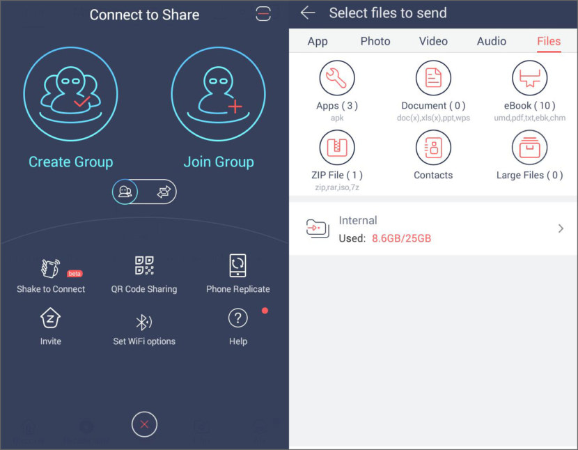 4 Free WiFi Wireless Files And Photos Transfer Between iOS, Android And PC