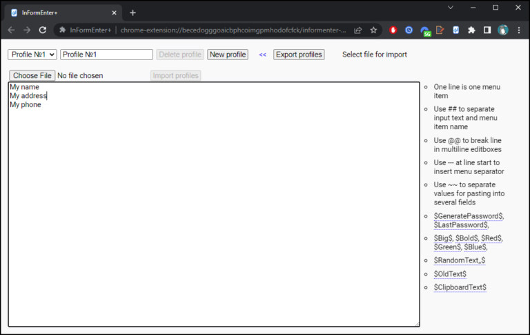 6 Free Autofill Forms For Chrome, Firefox And Windows