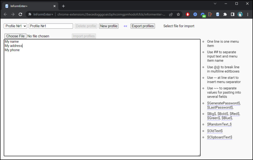 6 Free Autofill Forms For Chrome, Firefox And Windows