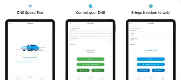 4 Apps To Change iPhone iPad DNS For 4G 5G Mobile Data Network