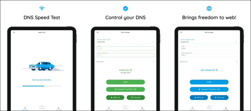 4 Apps To Change iPhone iPad DNS For 4G 5G Mobile Data Network