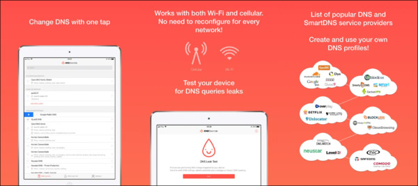 4 Apps To Change iPhone iPad DNS For 4G 5G Mobile Data Network