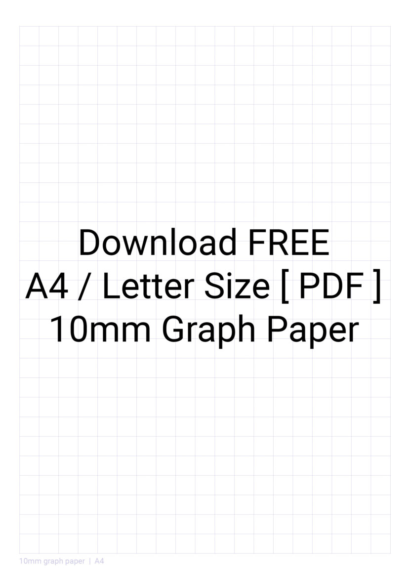 14 Free Printable Graph Paper Templates [ PDF ]