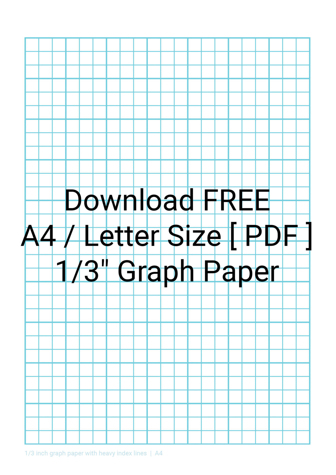 14 Free Printable Graph Paper Templates [ PDF ]