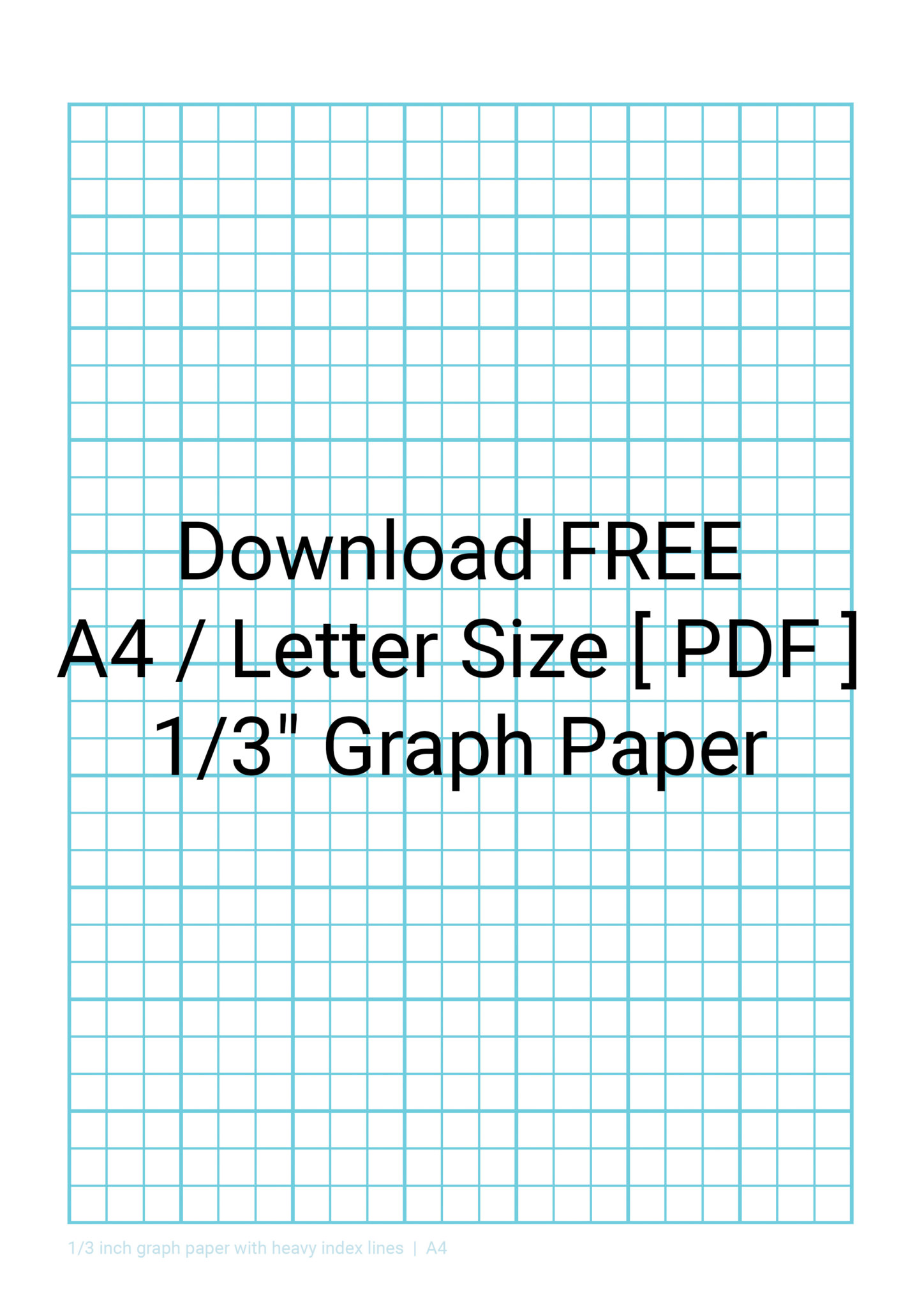 14 Free Printable Graph Paper Templates [ PDF ]