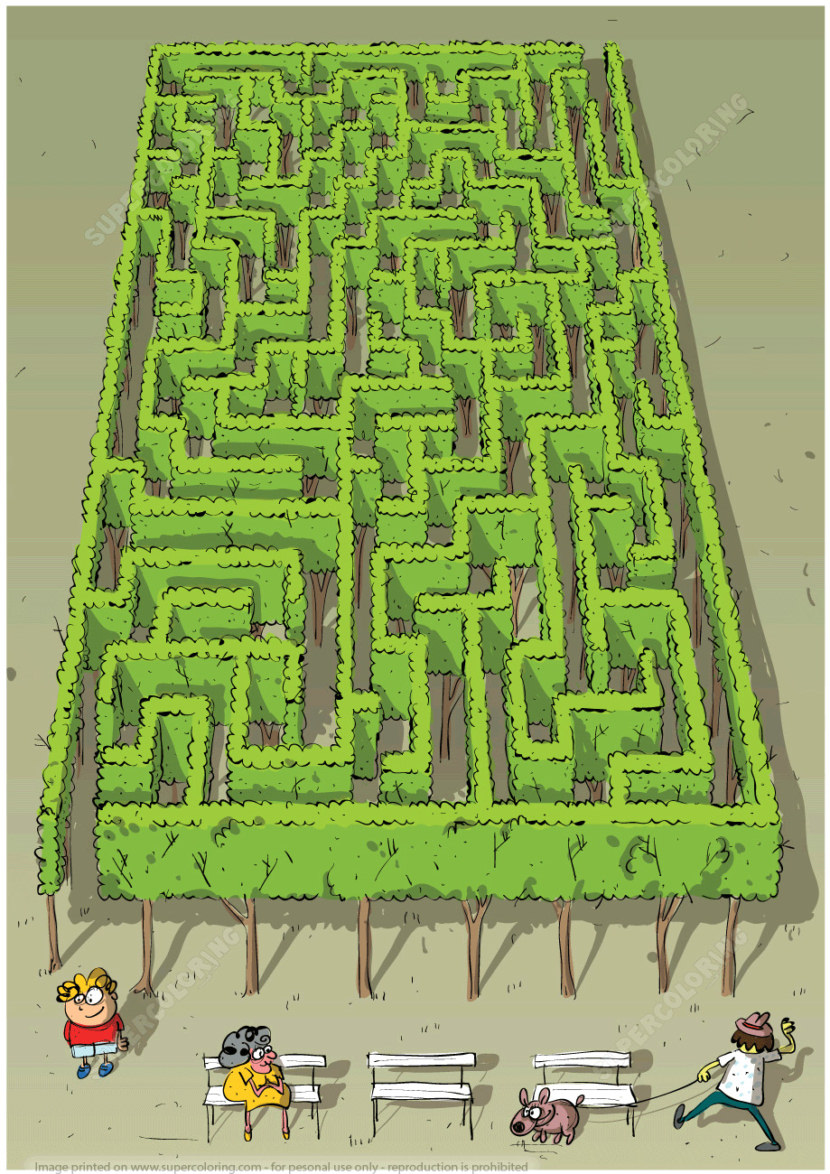13 Creative Maze And Labyrinth Puzzles [ Download ]