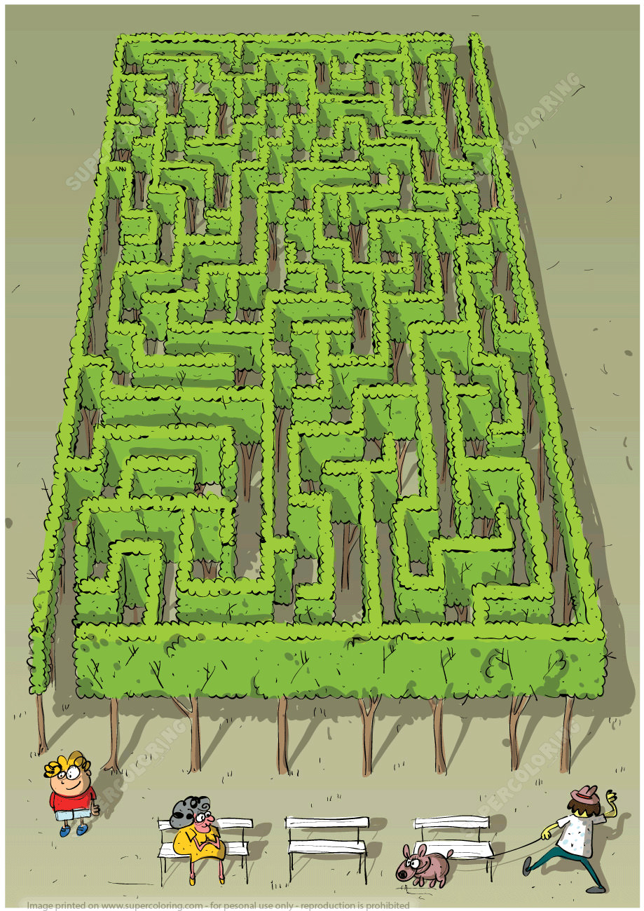 13 Creative Maze And Labyrinth Puzzles [ Download ]