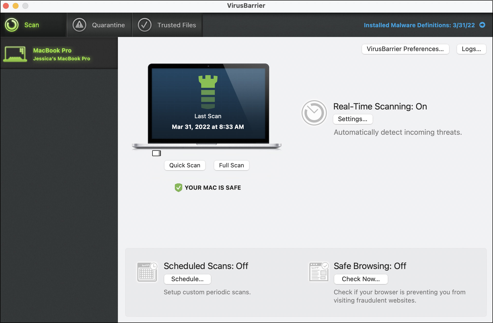 5 Free mac Antivirus And Best Malware Scanner