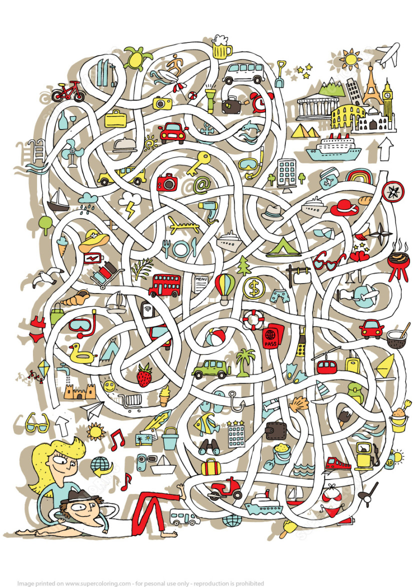 13 Creative Maze And Labyrinth Puzzles [ Download ]
